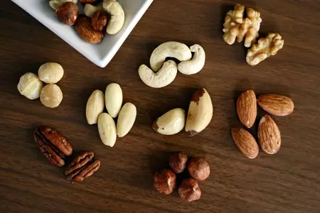 Nuts Walnuts Almonds Pistachios