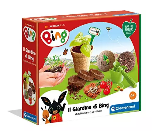 Clementoni Bing's Garden - Play For Future - Made in Italy - Botanical Garden - Educational Game (Italjaanske ferzje), Ages 6+ (19202)