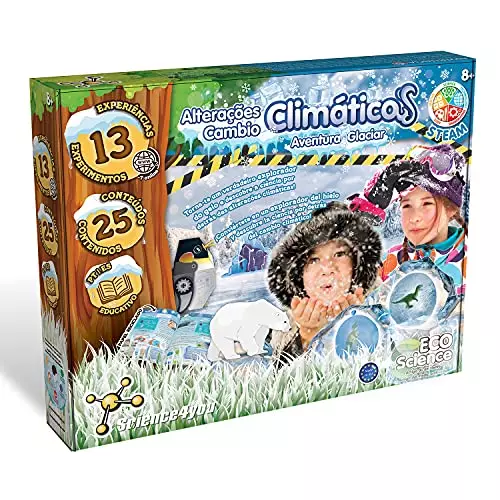 Science4you-Science4you, Climate Change-Ice Adventure, Game foar 8+ jier, 'EcoScience' Series, Multicolour (SY-80002967)