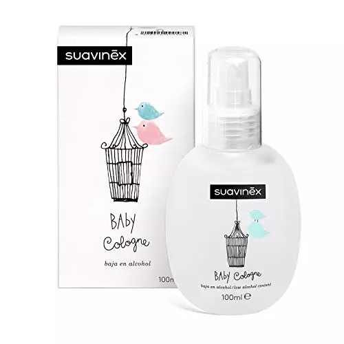 Suavinex, Cologne Baby Cologne Untuk Bayi Rendah Alkohol, Tidak Berwarna, 100ml,