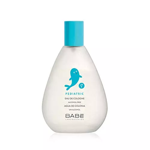 Laboratorios Babé - Banyu Kolonial Anak Tanpa Alkohol 100 ml, Cologne Manis, Kanggo Manjakan Bayi, Lembut, Parfum sing Nyenengake, Bahan Alami, Teh Putih, Kembang Chamomile