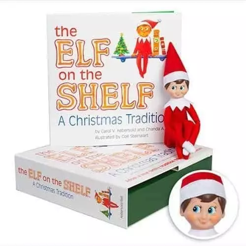 The Elf on the Shelf፡ የገና ወግ (ቀላል የቆዳ ቀለም Elf boy እና በእንግሊዝኛ ልዩ መጽሃፍ ያካትታል)