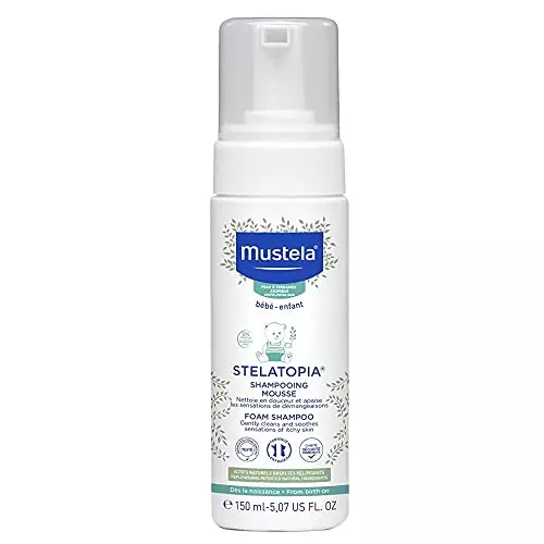 Mustela Stelatopia Шампоан мус 150мл