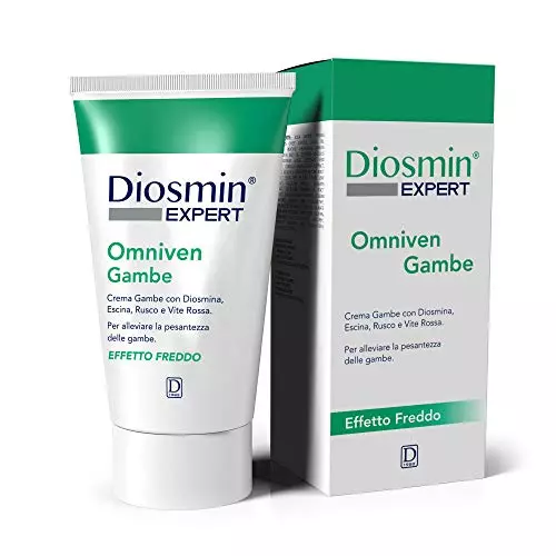 Dulàc - Omniven Legs - 150 ml - Αναζωογονητική κρέμα τζελ για βαριά πόδια που διεγείρει την κυκλοφορία - Με διοσμίνη, εσκίνη, σκούπα χασάπης, κόκκινη άμπελο και αγριοκάστανο - COLD EFFECT - Diosmin Expert
