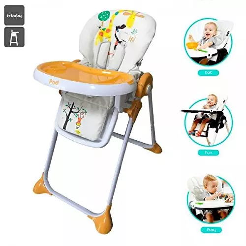 Star Ibaby Pod Jerapah - Reclining Baby Highchair