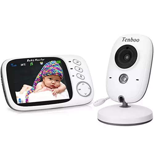 Babyalarm Trådløs babyalarm med kamera 3.2
