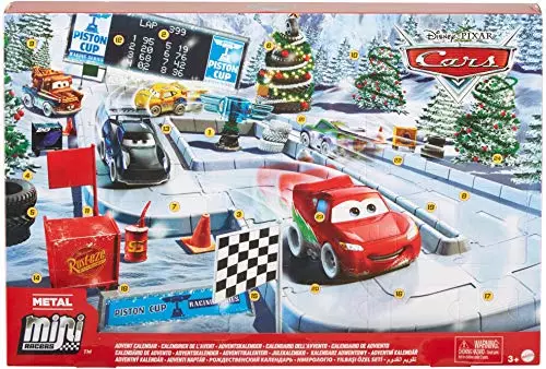 Kalandar Zuwan Motocin Disney Pixar Cars (Mattel GPG11)