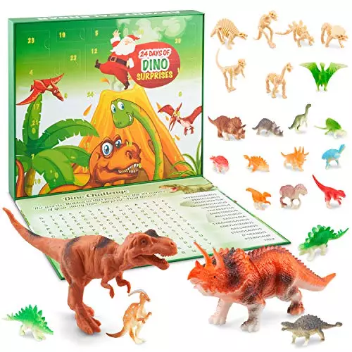 HAPIDS Dinosaur Toys Kirsimeti Kalanda Zuwan Yara na Yara 2020.