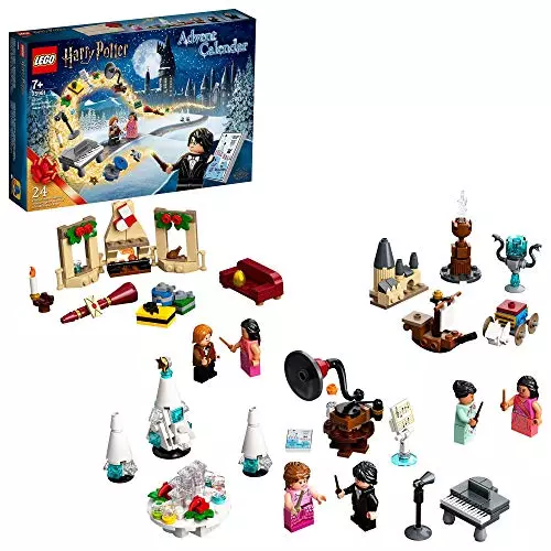 LEGO 75981 Harry Potter Zuwan Kalanda 2020 Hogwarts Kirsimati Gine-gine Miniset