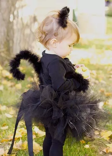 Kayan Kayan Halloween Mai Sauƙi mai arha Black Cat mayya