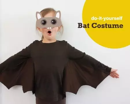 Halloween Costume Yooj yim pheej yig Bat 1