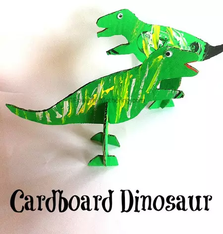 Ambachten Dinosaurussen Karton