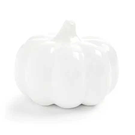 Kimball 5844301 01 Grande décoration de citrouille automnale blanche Gbp6 Eur7 4 Pln30 Czk180