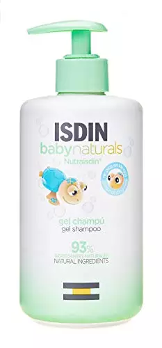 NutraISDIN 690018101 Baby Naturals Baby Shampoo Gel၊ သဘာဝမူလအစ 93% ပါဝင်ပစ္စည်းများ၊ 400 မီလီလီတာ