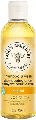 Burt's Bees Baby Bee, Shampoo na Gel ịsa ahụ (235 ml)