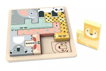 11 ideal wooden puzzles for young children