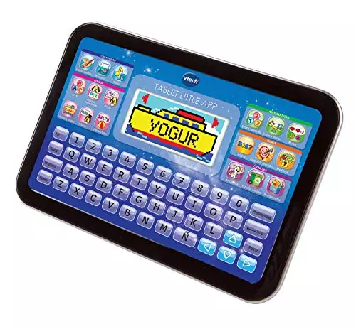 VTech - edukativna igračka za ekran u boji, mali tablet s aplikacijama, crno/plava (3480-155222)
