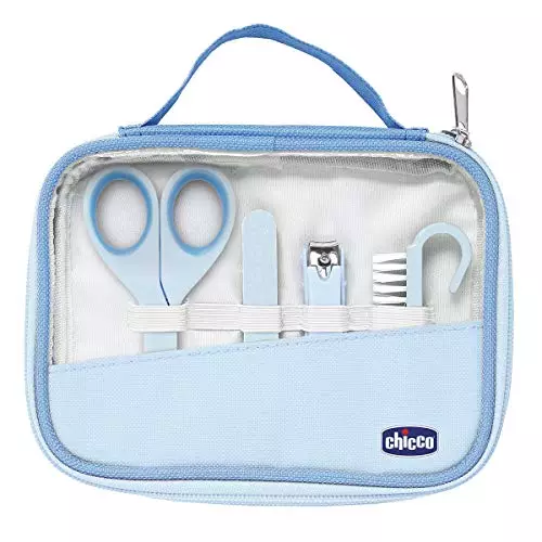 Chicco 00010019000000 Boy - Baby Manicure Bag, Blue