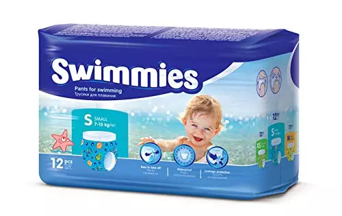 Swimmies Tg S 7-13 kg Pool Diapers