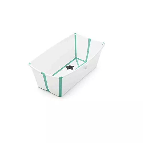 STOKKE - Stokke ® Flexi Bath folding bathtub na puti/aqua
