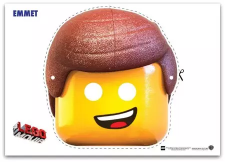 Lego Movie Masks Emmet