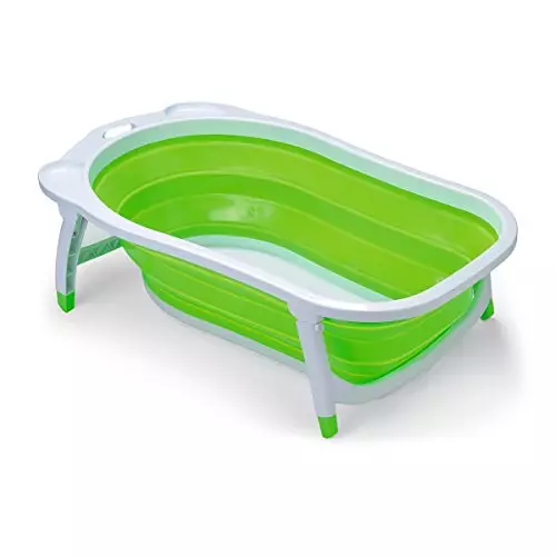 Baby Aqua Folding Bathtub. Ultra compact fold.