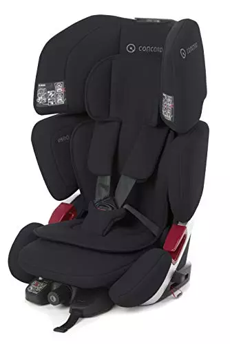 Concord 7500 890 Vario XT-5, Car Seat, Group 1/2/3, Black (Soft Black)