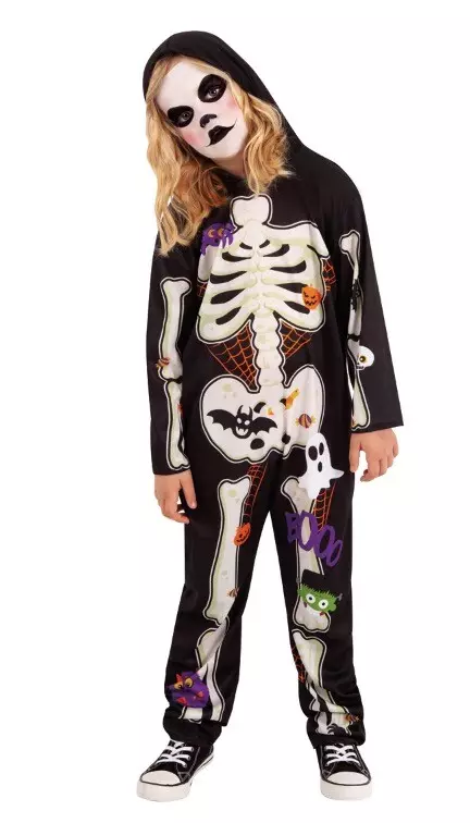 Skelett-Kostüm-Halloween