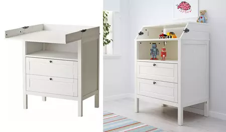 Ikea Sundvik Dresser Aantrektafel