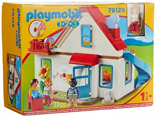 PLAYMOBIL 1.2.3 വീട്, 18 മാസം മുതൽ (70129)