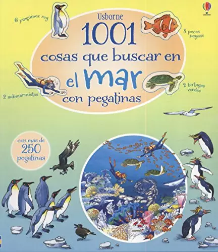 1001 Mga Butang nga Pangitaon Sa Dagat. Sticker Book