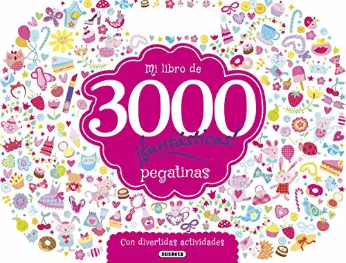 Myn boek fan 3000 fantastyske stickers! mei leuke aktiviteiten