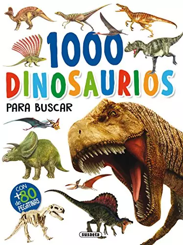 1000 dinosaurier att hitta (1000 klistermärken att hitta)