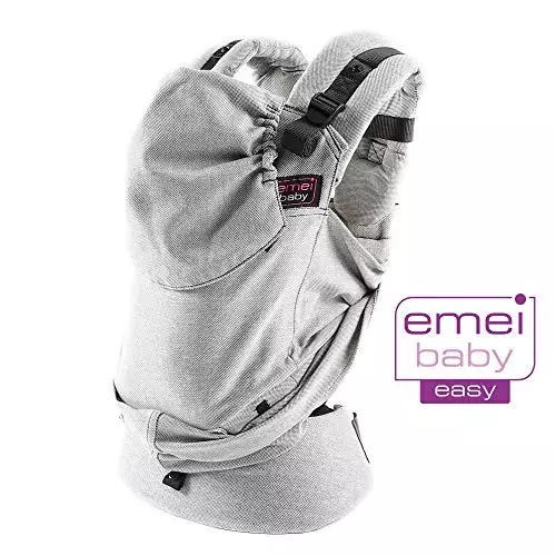 Porte-bébé Easy Emeibaby, gris