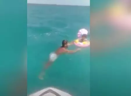 Baby auf See gerettet