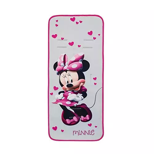 Interbaby Mn011 - Disney Minnie Blossons Mat, Gray and Pink