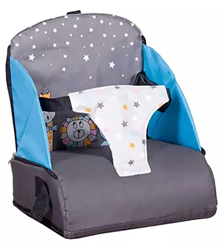 Star Ibaby Universal Animals Portable Travel Highchair - 6 ka hatramin'ny 36 volana.