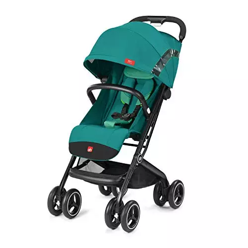 Gb Gold Qbit + All Terrain - Sittvagn, Luxury Travel Chair, Travel System 3 in 1, från 0 till 4 år, 15 kg, Velvet Black