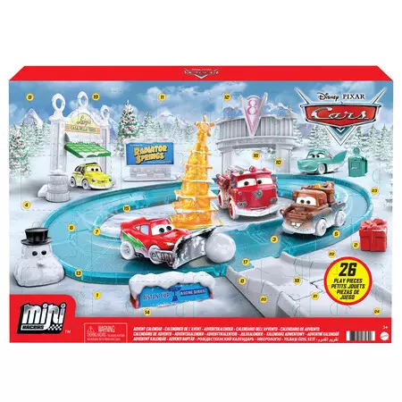 Фигури на календарот за доаѓање Cars De Mattel Pvpr 30eur 1