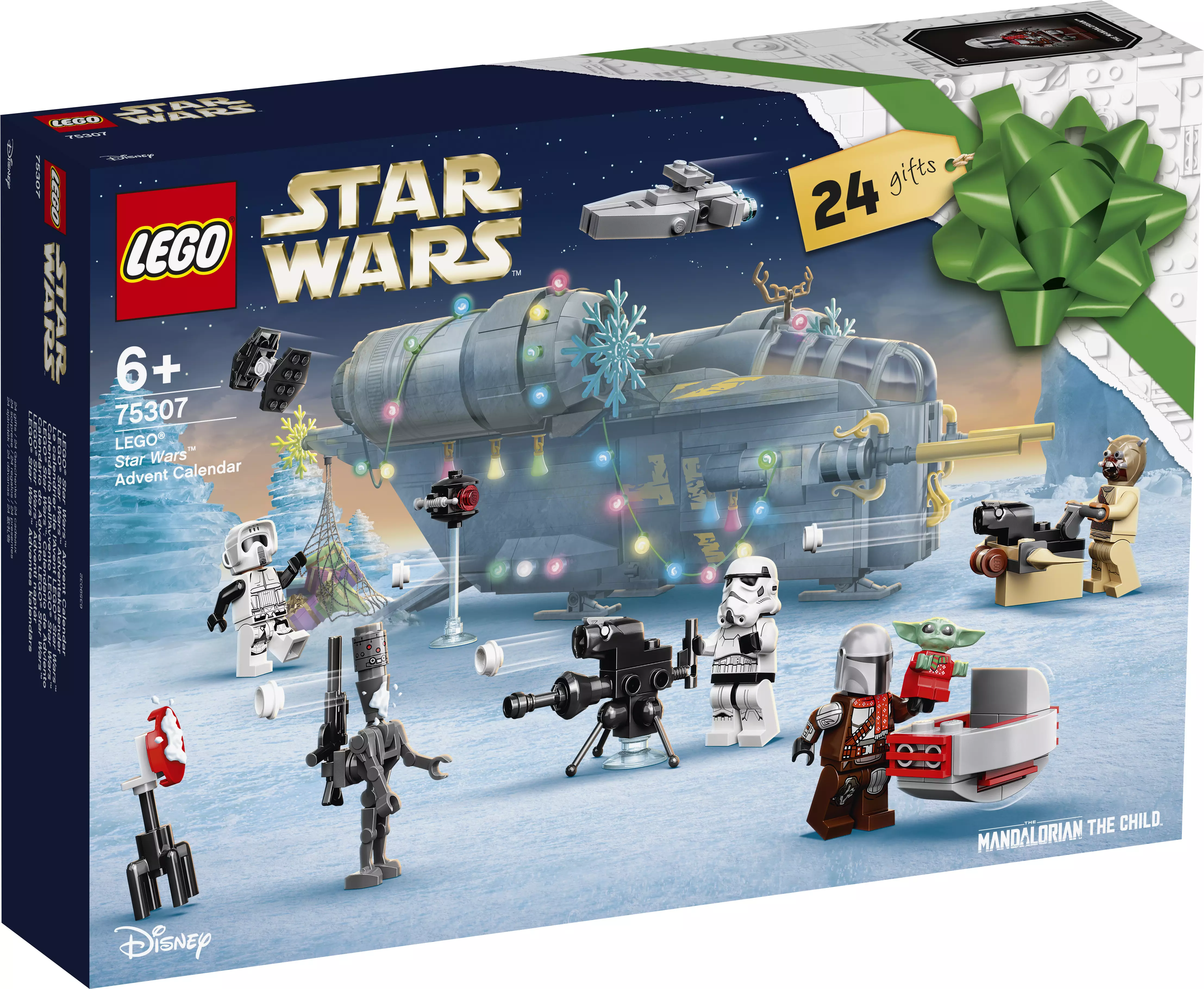 Lego star wars kalender med 24 mini fuguritas