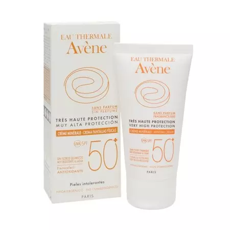 Avene Spf 50 физикалық экран кремі 50 мл