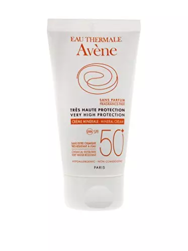 Avène Solar Cream Skrin Fiżiku Ġilda Intolleranti SPF 50 - 50 ml