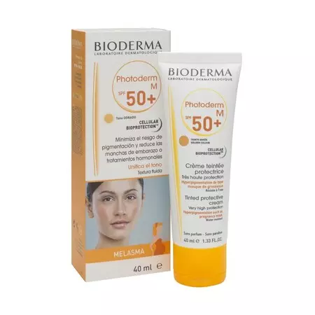 Bioderma Photoderm M Spf50 Plus алтын түсті крем 40мл