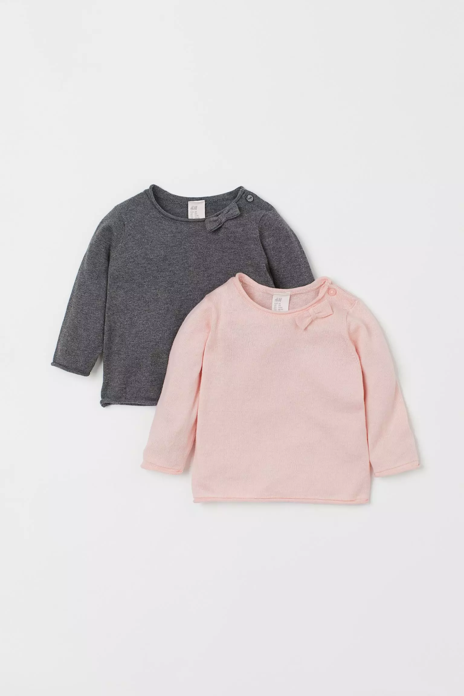 Pack ng 2 fine knit sweater