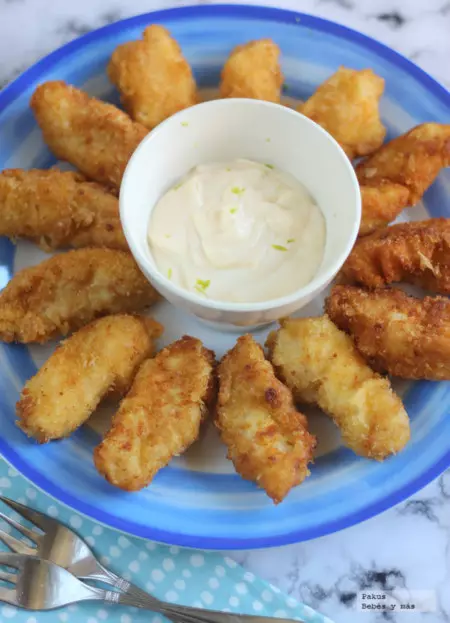 Monkfish Fingers ცაცხვის მაიონეზით Bb2