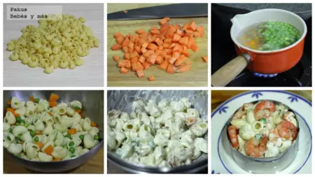 Ruska salata Bb Pasta Steps