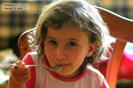 irène en train de manger